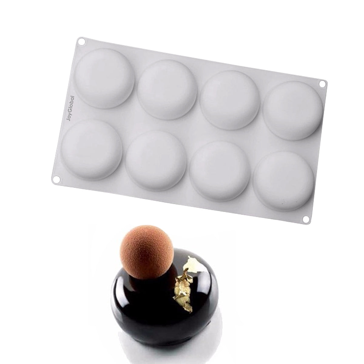 Silicone Convex Round Entremet Mould– JoyGlobal