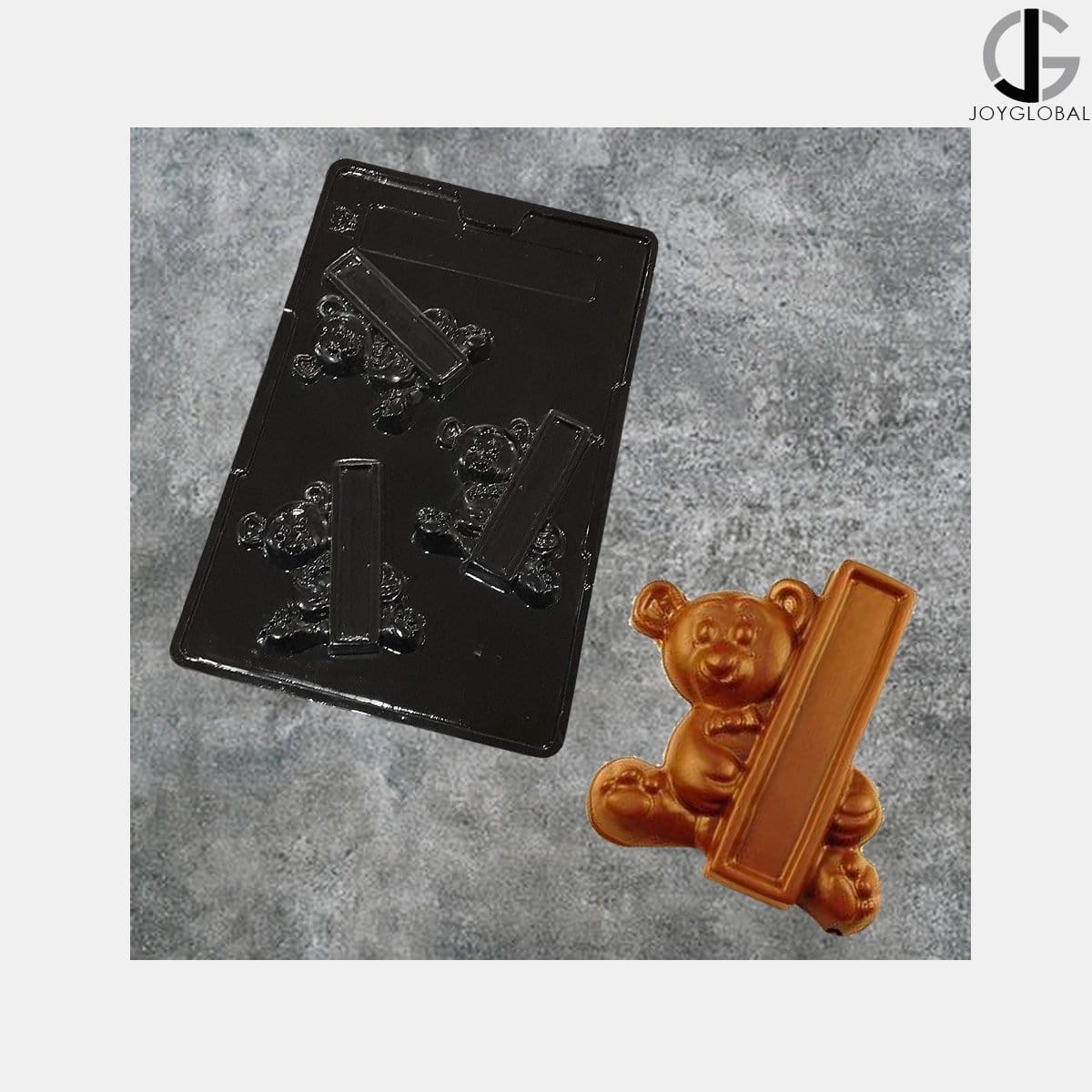 Cacao Bear Shape PVC Chocolate Mould - 35 Grams– JoyGlobal