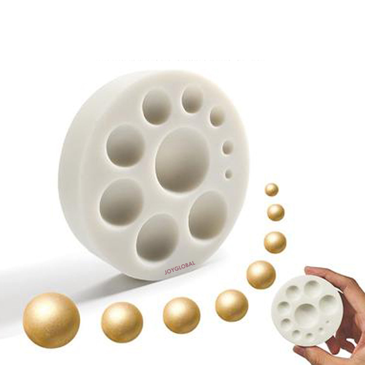 Silicone Half Sphere Mould - 10 Cavity– JoyGlobal