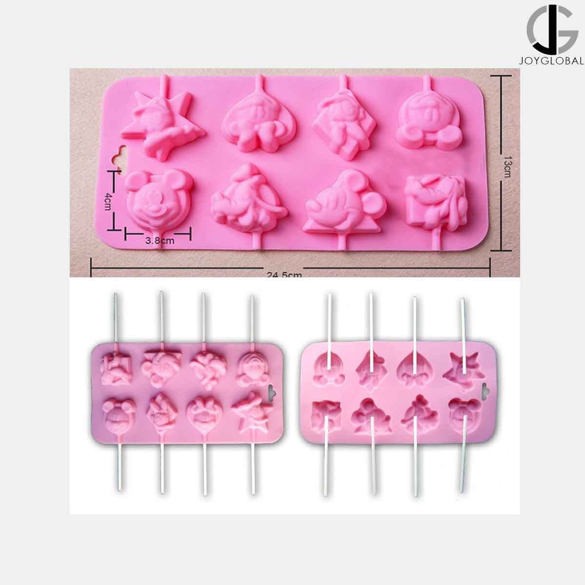 Silicone Cartoon Character Lollipop Mould– JoyGlobal